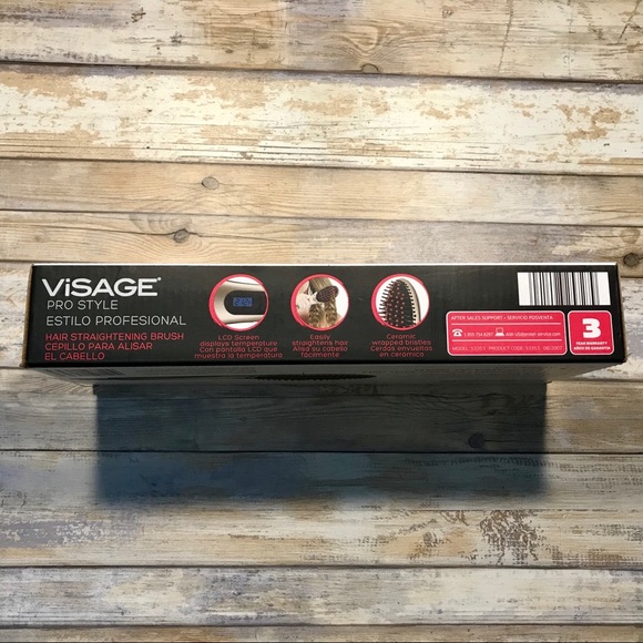 Visage | Hair | Visage Pro Style Hair Straightening Brush | Poshmark